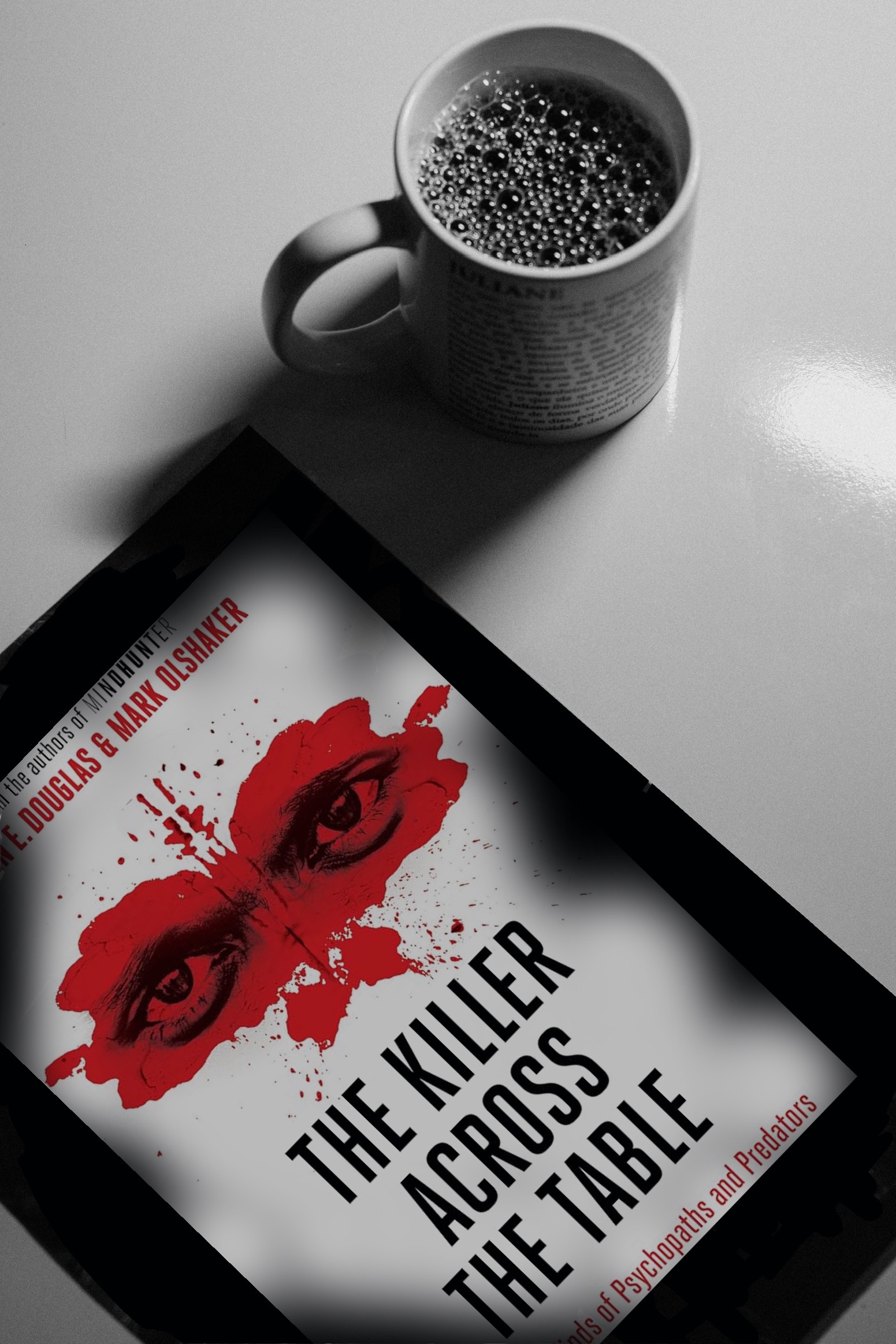 Book Review: The killer across the table - Talking Bookish